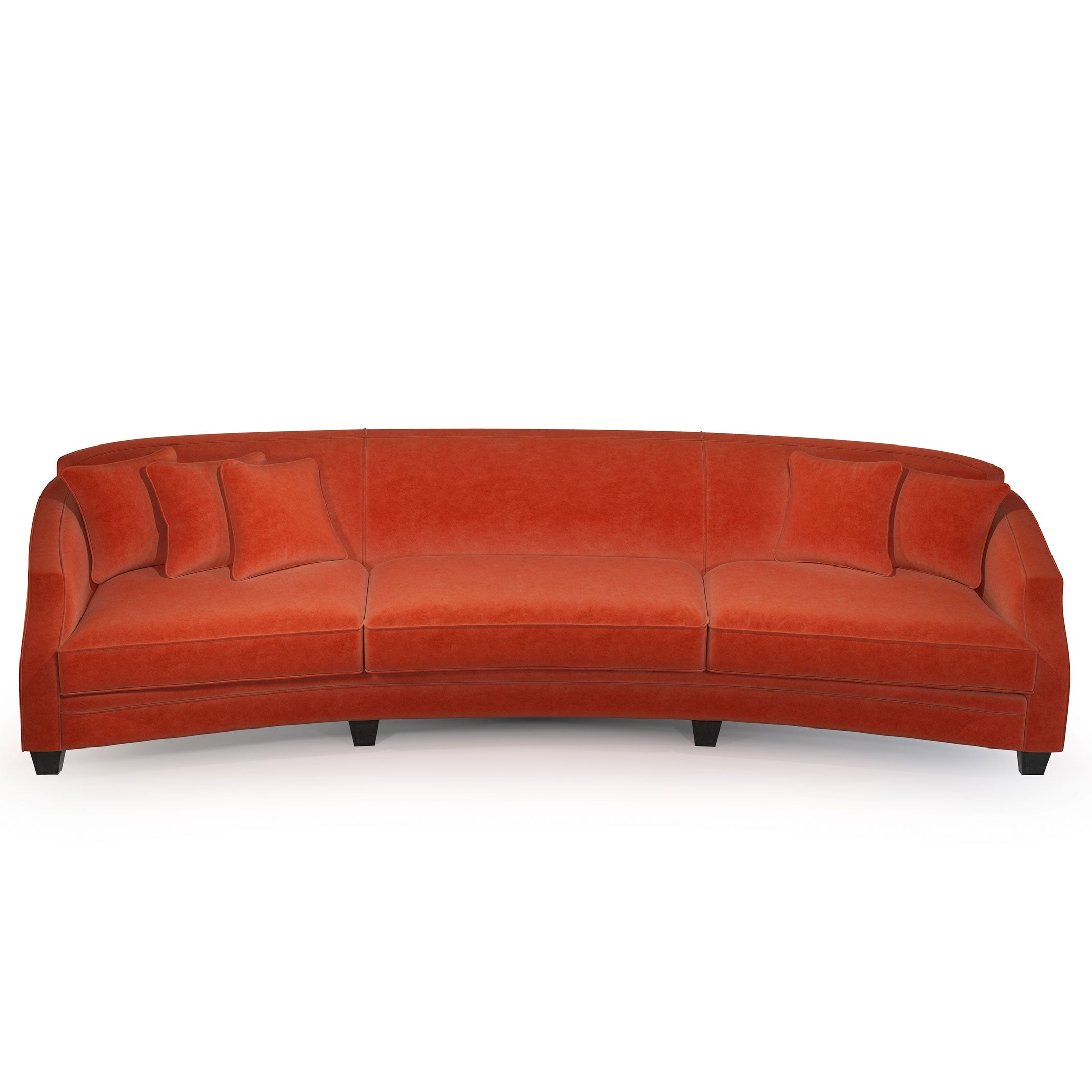 Harrison Canapé courbe 5 places – Mis en Demeure